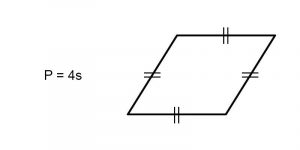 Perimeter of a Rhombus (Formulas & Examples) | Free Lesson