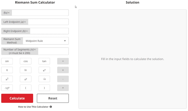 Riemann Sum Calculator | Best Full Solution Steps